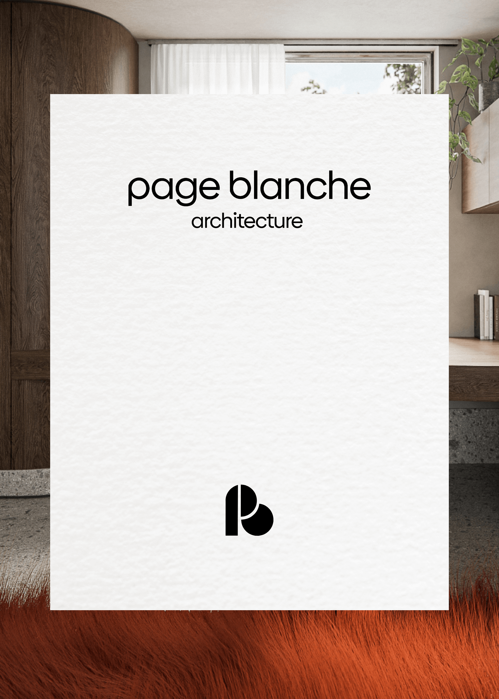 Page Blanche Architecture – Estampe Studio
